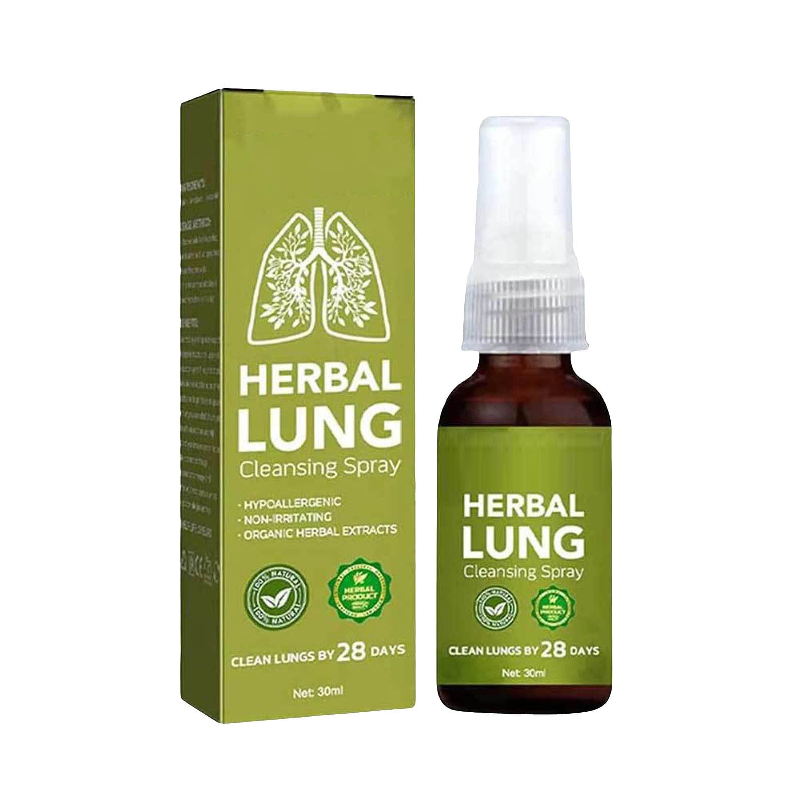 for Moisturizing and Hydrating Skin Lung Cleansing Spray 30ml Lung ...