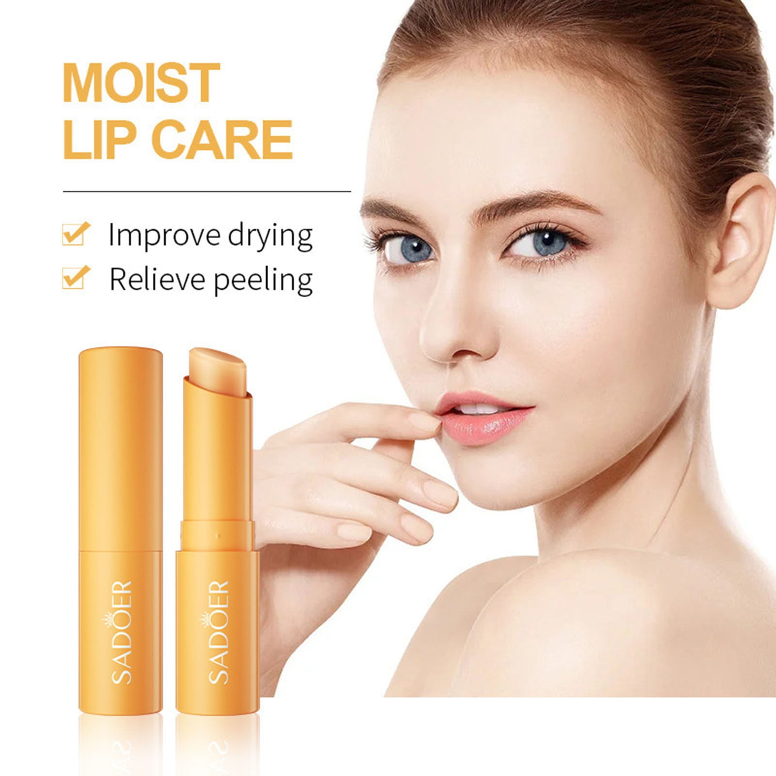 Moisturizing Lip Mask Stick | Vitamin C Orange Extract | Hydrating ...