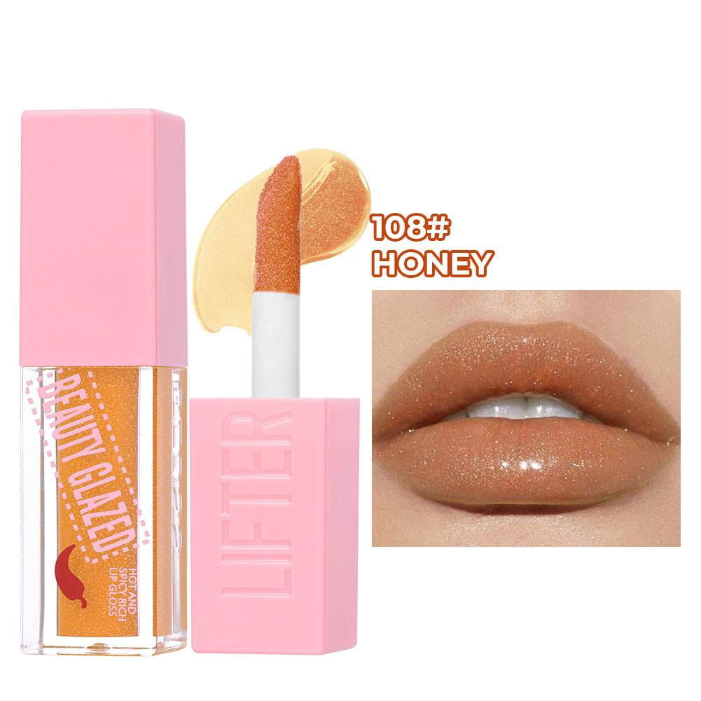 Moisturizing Lip Oil, Lip Glaze Moisturizing Tinted Gloss Long-lasting ...