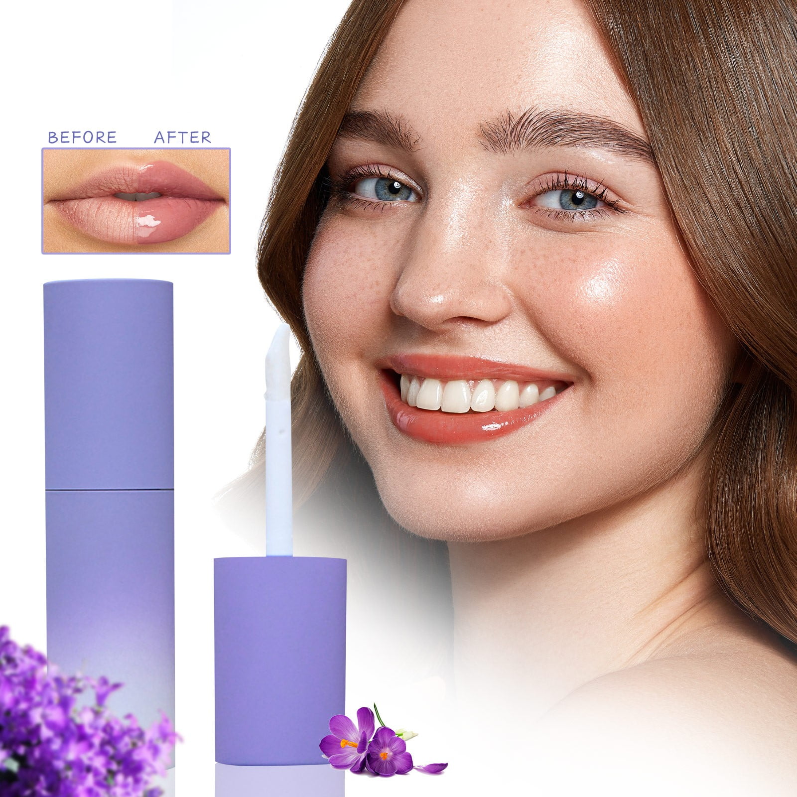 Moisturizing Lip Oil Moisturizing Lip Lotion Nourishing Lip Balm Cares ...