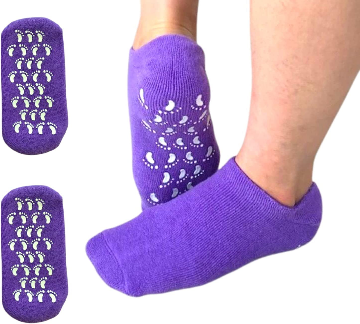 Moisturizing Socks, Gel Socks, Silicone Socks, Foot Care for Dry Feet ...