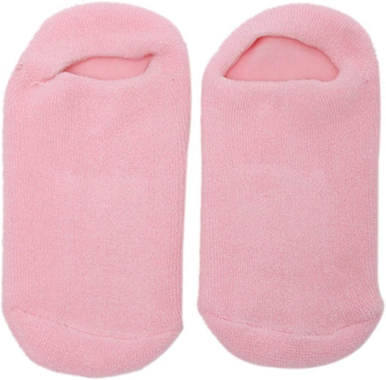 Moisturizing Spa Gel Socks Pedicure Soften Repairing Cracked Skin Feet ...