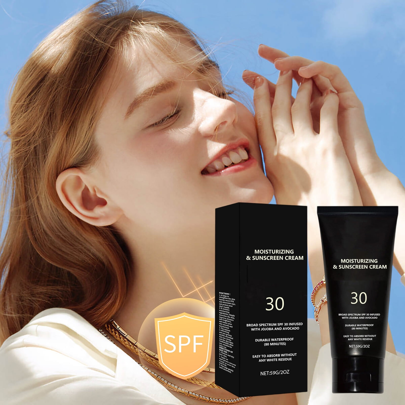 Moisturizing Sunscreen Lotion SPF 30 for Melanin-Rich Skin | Broad ...