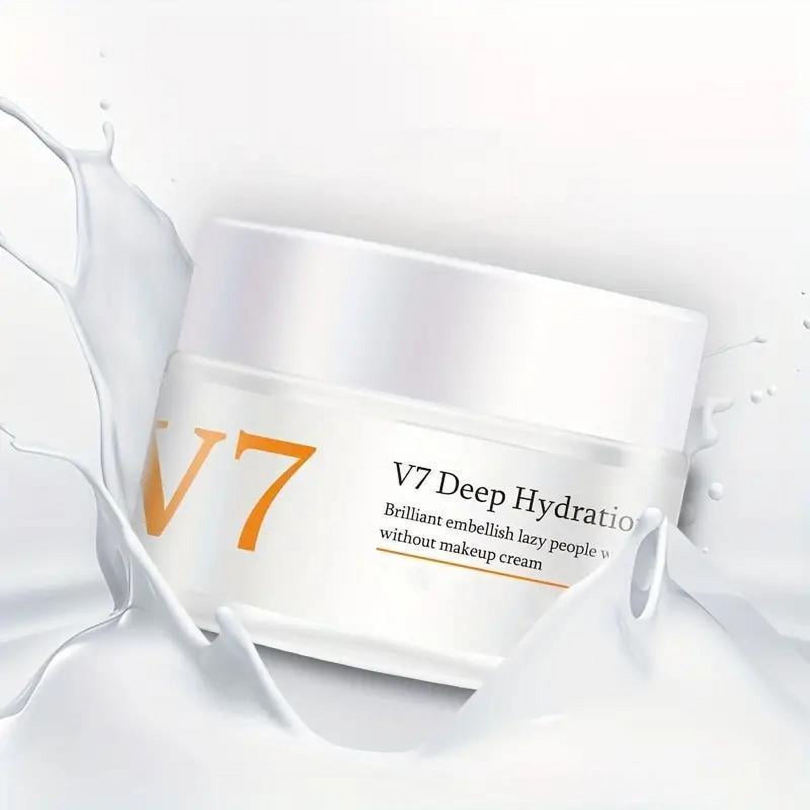 Moisturizing Tone-up Cream, V7 Deep Hydration Waterlight Makeup Cream ...