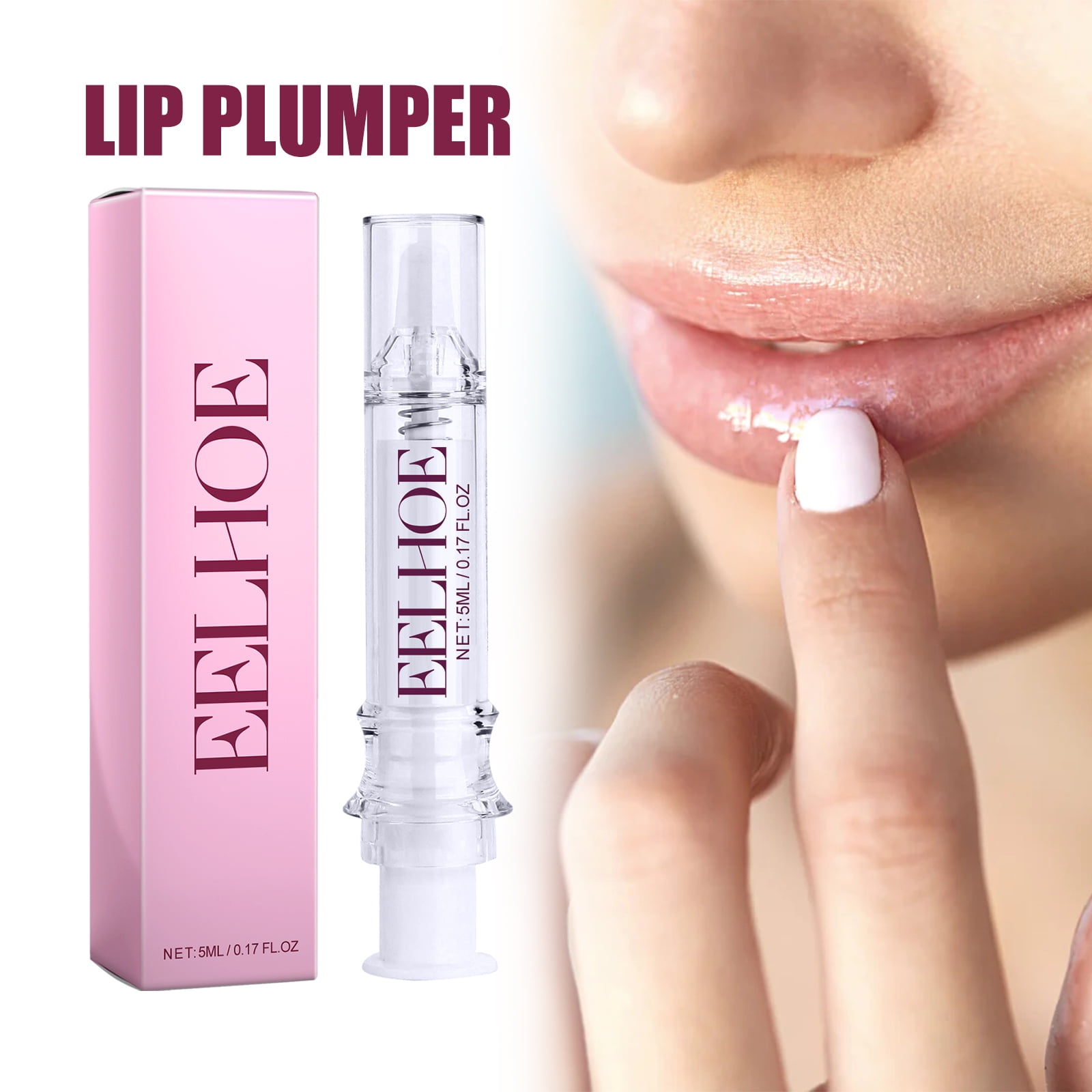 Moisturizing and Plumping Lip Gloss, Reduces Lip Lines, Exfoliates Dead ...