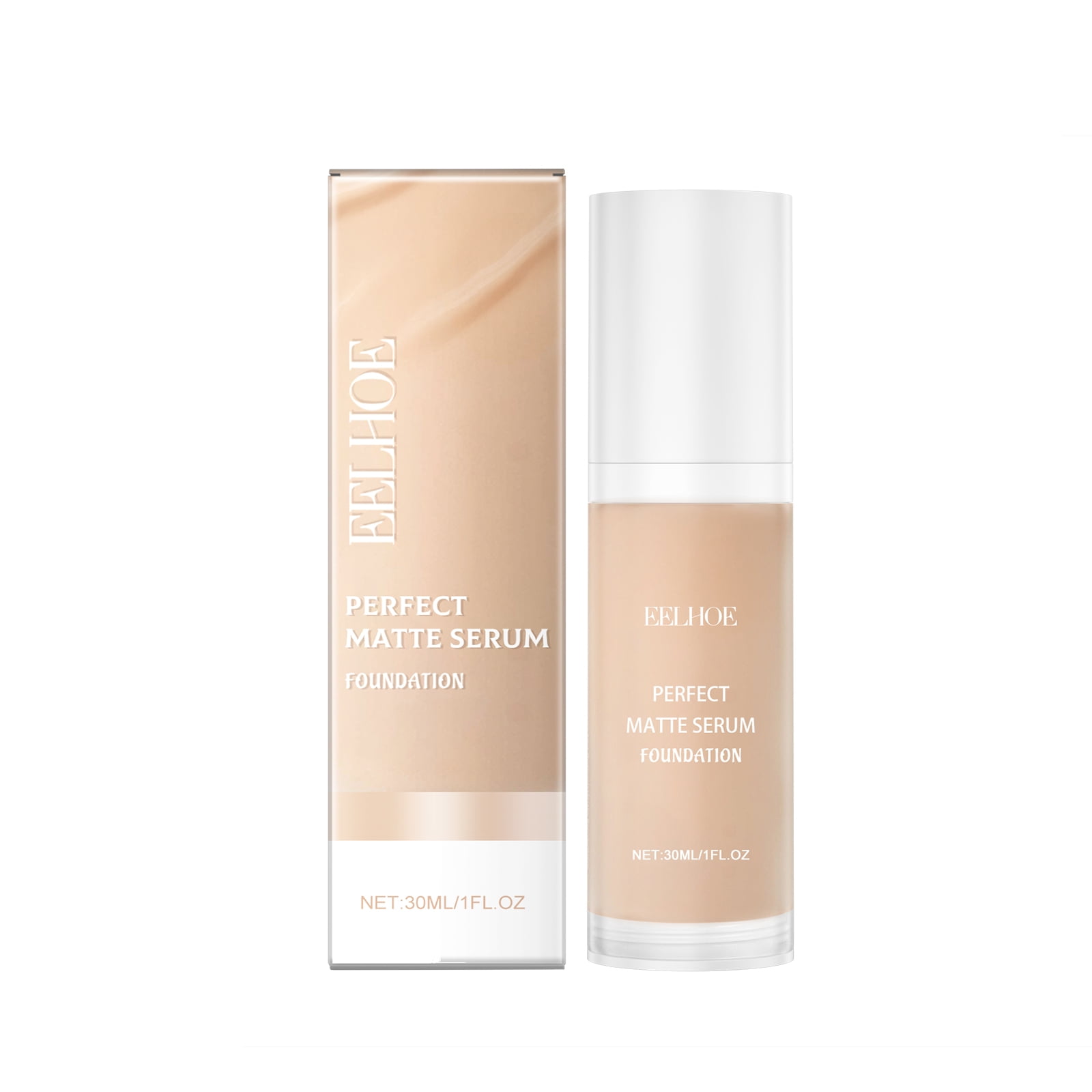 Moisturizing liquid foundation easily creates a natural skin tone ...