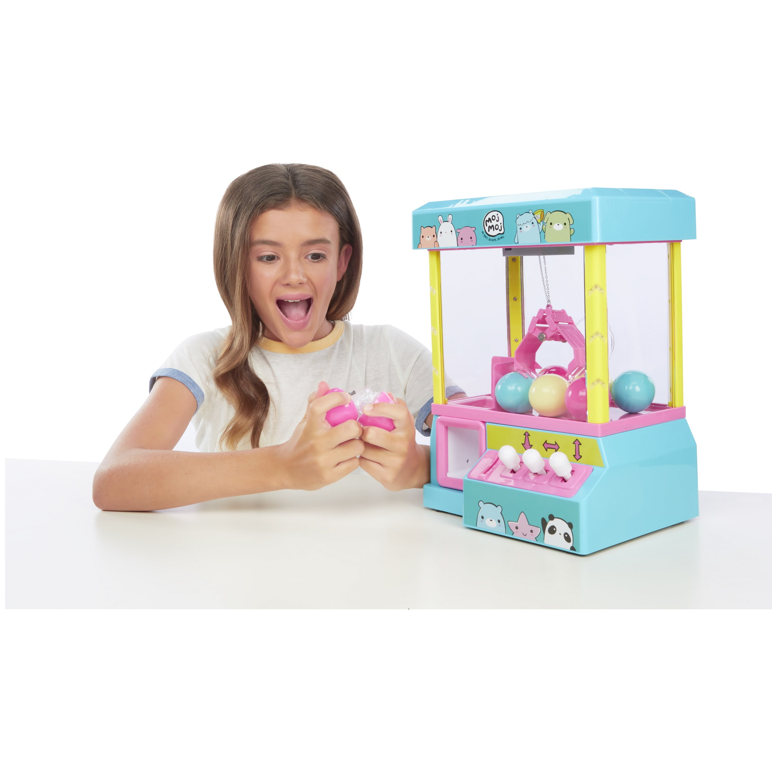 The Original Moj Moj Claw Machine with Lights, Sounds & Mini Prizes ...