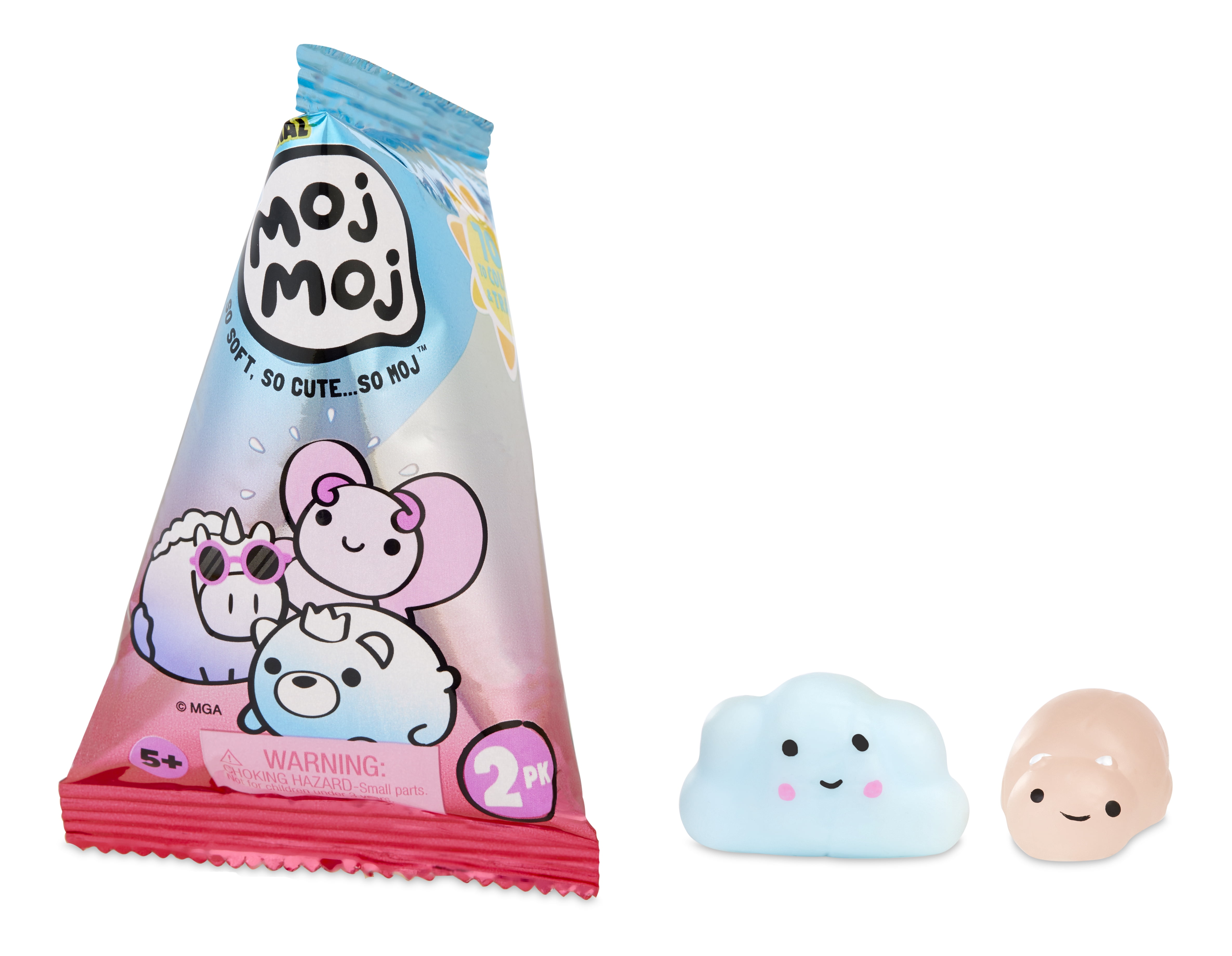 Moj Moj Squishy Series 2 Mini Squishy Toy Mystery Pack - Walmart.com