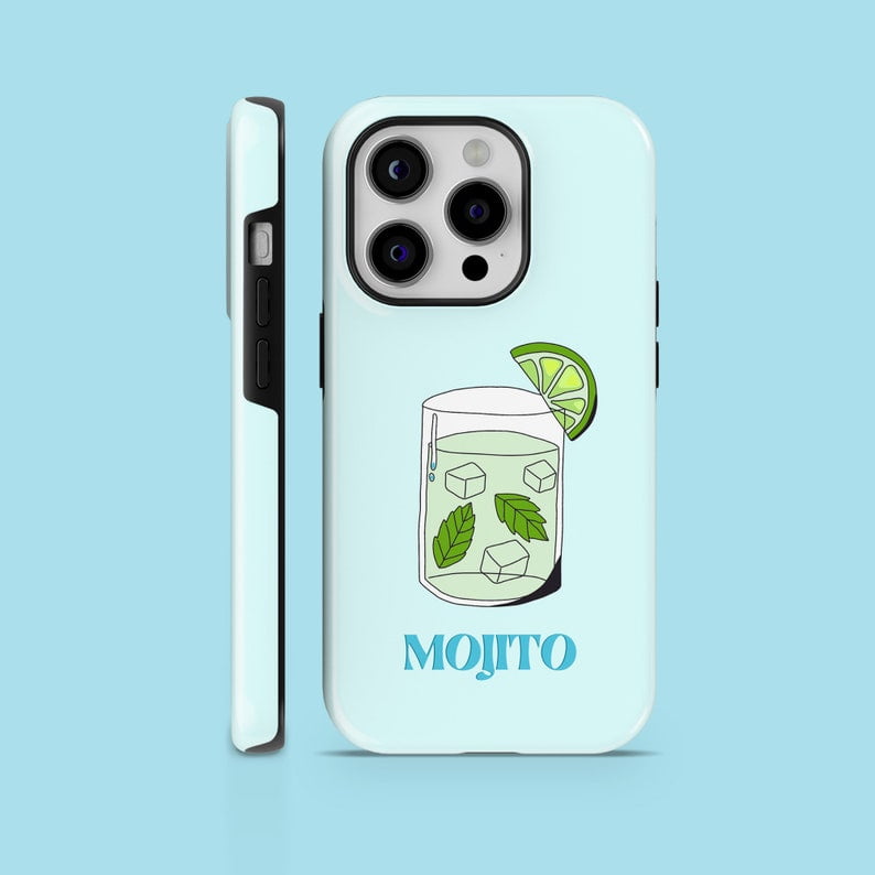 Mojito Cocktail Phone Case – Refreshing Mixed Drink Design for iPhone ...