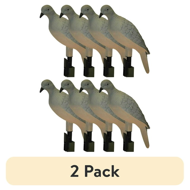 (2 pack) Mojo Outdoors, Clip on Dove, 4 Pack, HW9004, 1 Piece, Dove ...