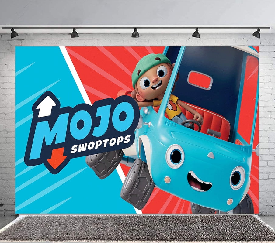 Mojo Swoptops Backdrop Banner Party Supplies Poster Movie Theme ...