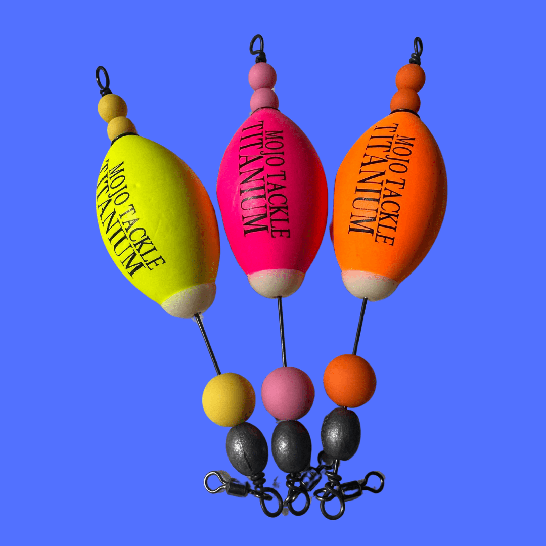 Mojo Titanium Professional Series POPPING CORK 3Pc Assorted Colors ...