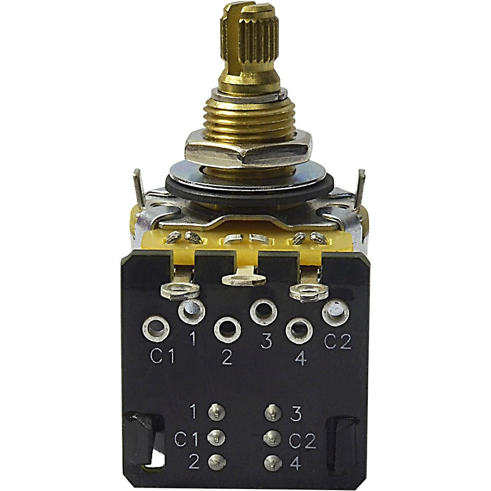Mojotone CTS 500K DPDT Push-Pull Potentiometer - Walmart.com
