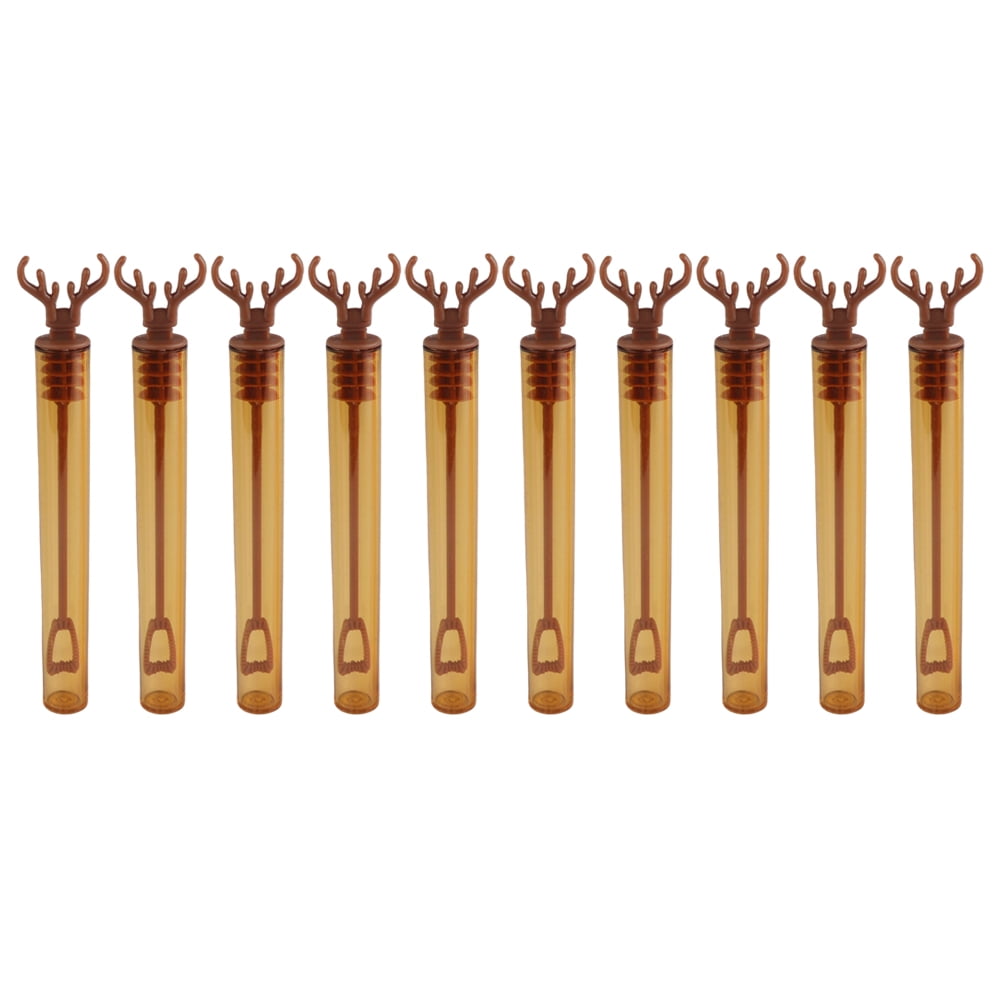 Mojoyce Bubble Stick Sets Wedding Guests Gifts for Kids Children (Brown ...