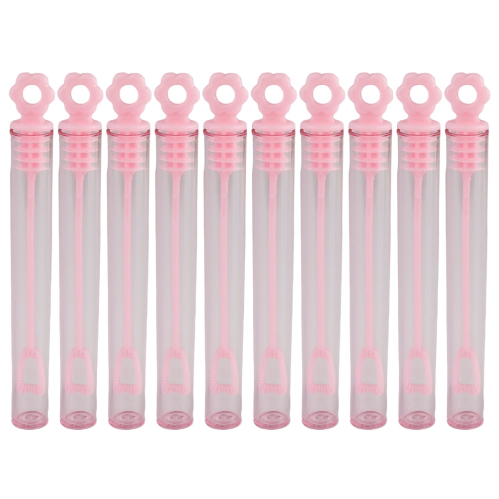 Mojoyce Bubble Stick Sets Wedding Guests Gifts for Kids Children (Pink ...