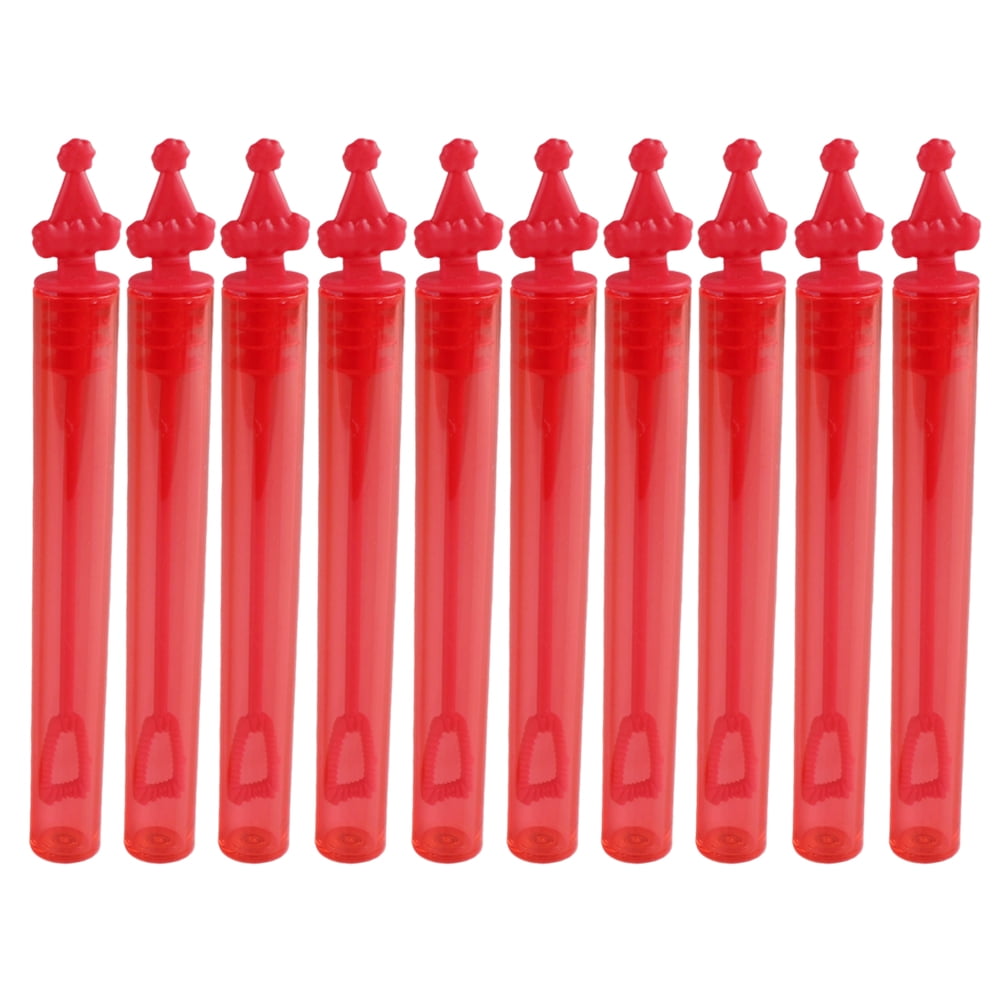 Mojoyce Bubble Stick Sets Wedding Guests Gifts for Kids Children (Red ...