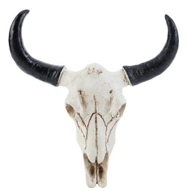 Zeckos Huge Wall Hanging Longhorn Cow Skull 27in Wide Resin Long Horn ...