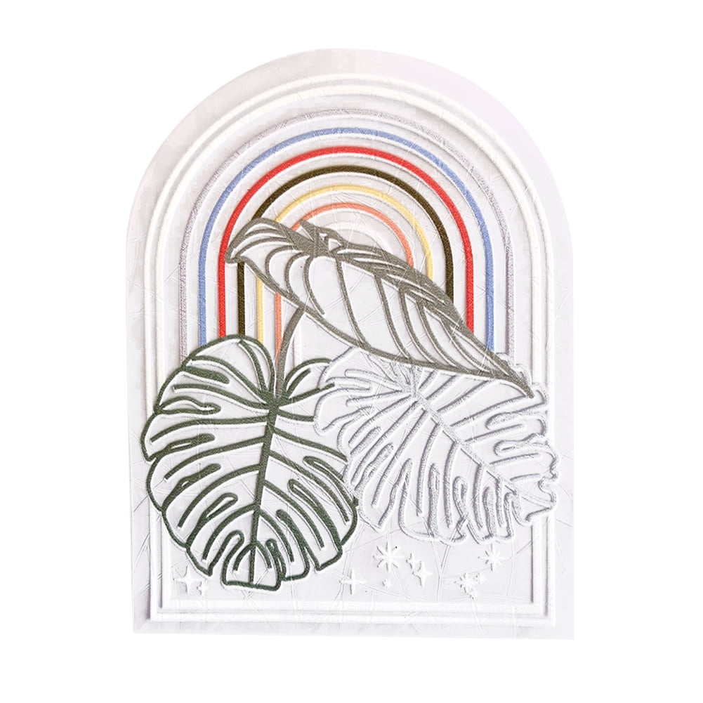 Mojoyce Rainbow Prism Stickers Light Catcher PVC Window Decal Home ...