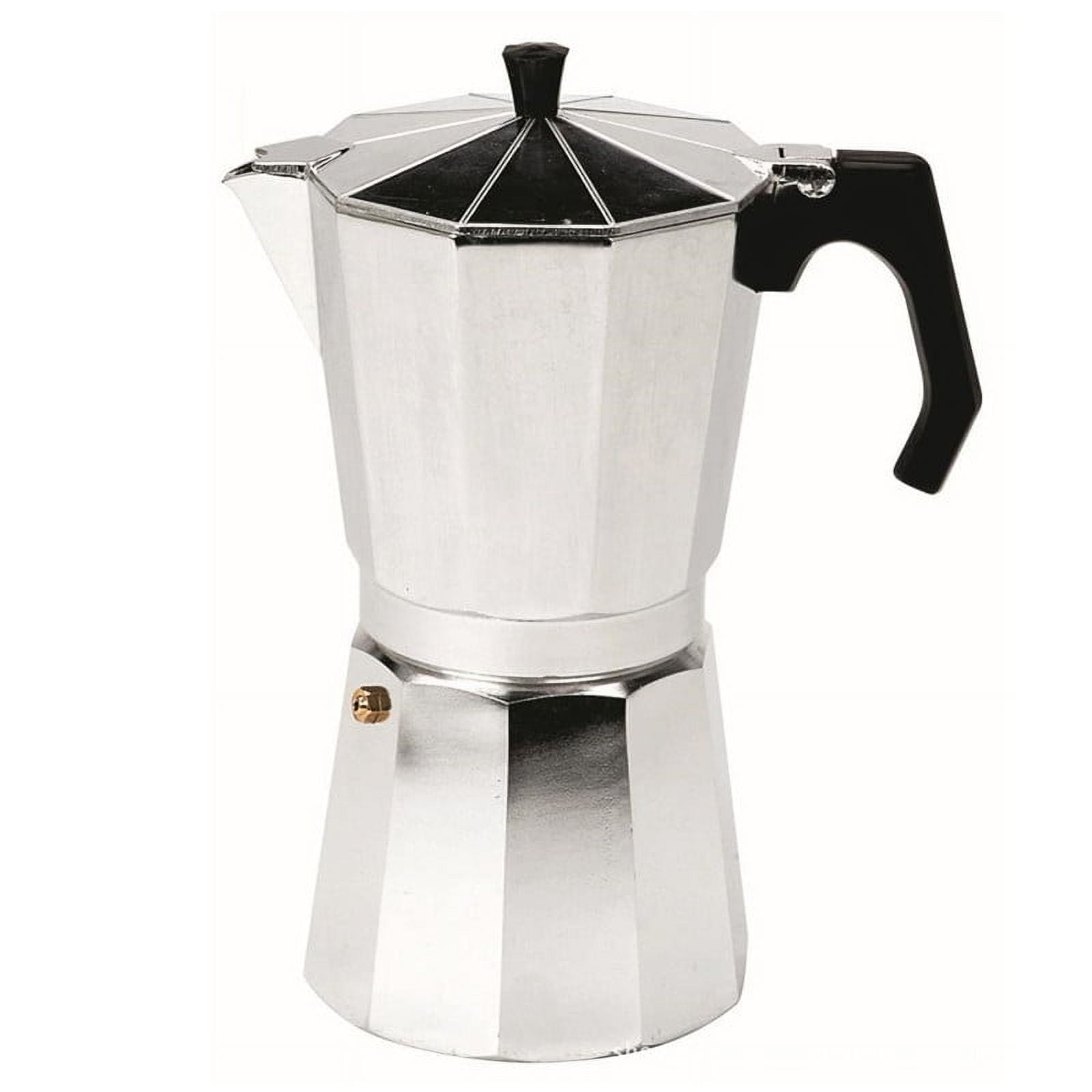 Moka Coffee Pot Stovetop Espresso Maker Thermo Pitcher Jug Aluminum Pot ...