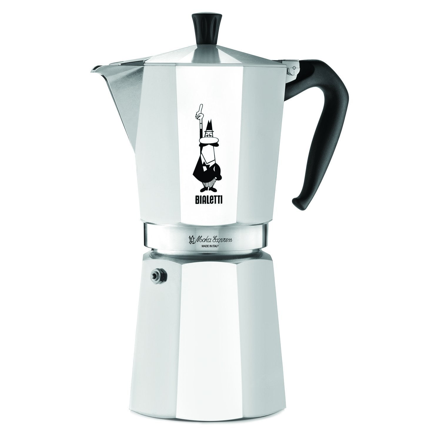Moka Express: Iconic Stovetop Espresso Maker, Makes Real Italian Coffee ...