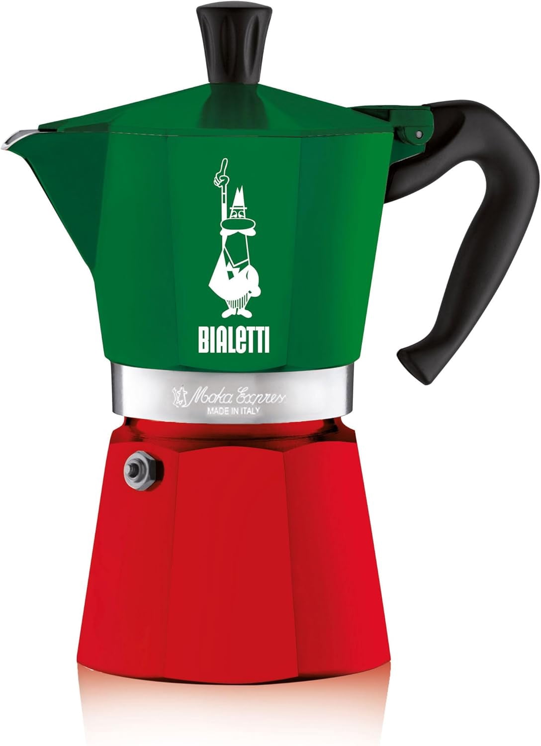 Moka Express Italia Collection: Iconic Stovetop Espresso Maker, Makes ...