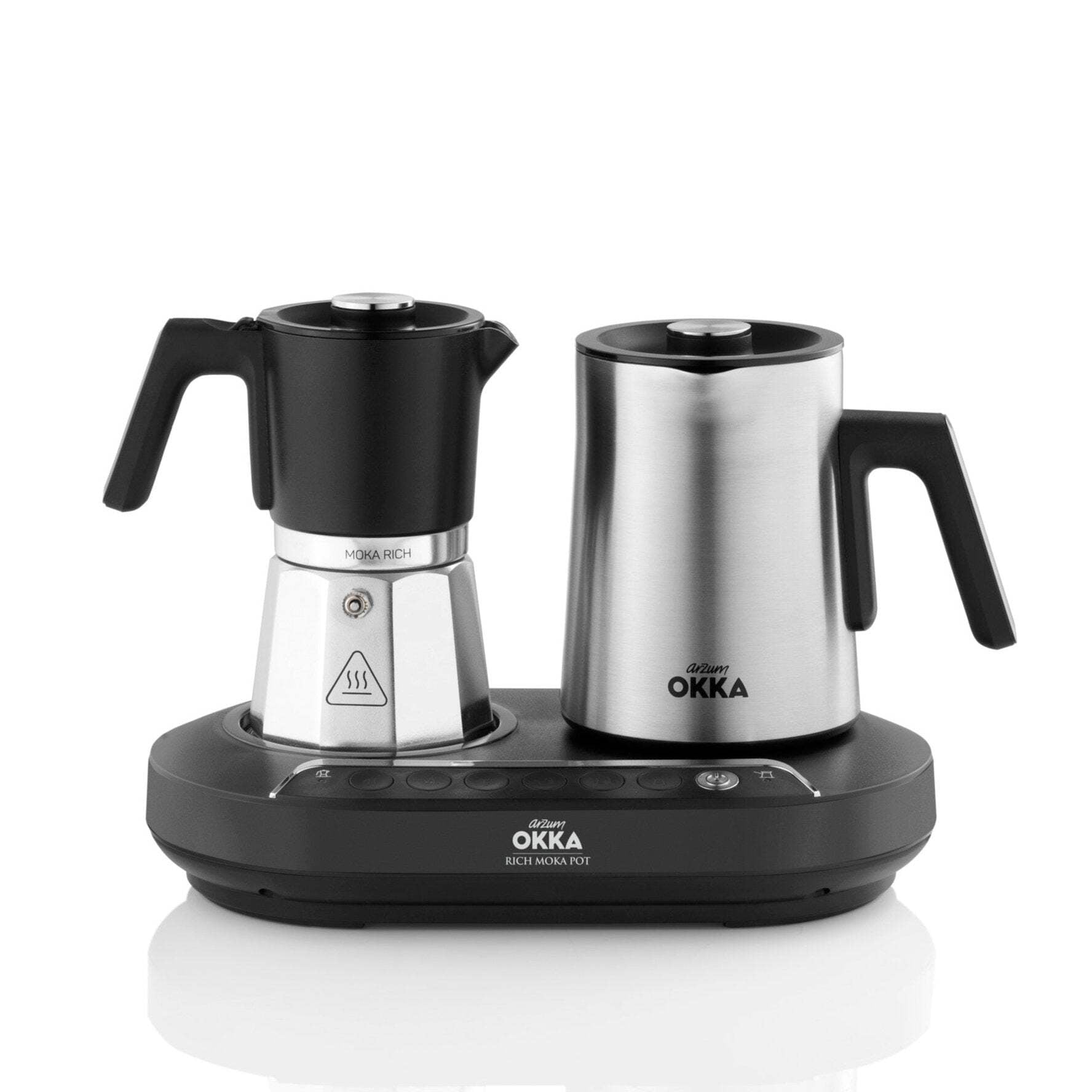 Arzum Okka Rich Moka Pot Turkish Coffee and Moka Maker, Velvetiser ...