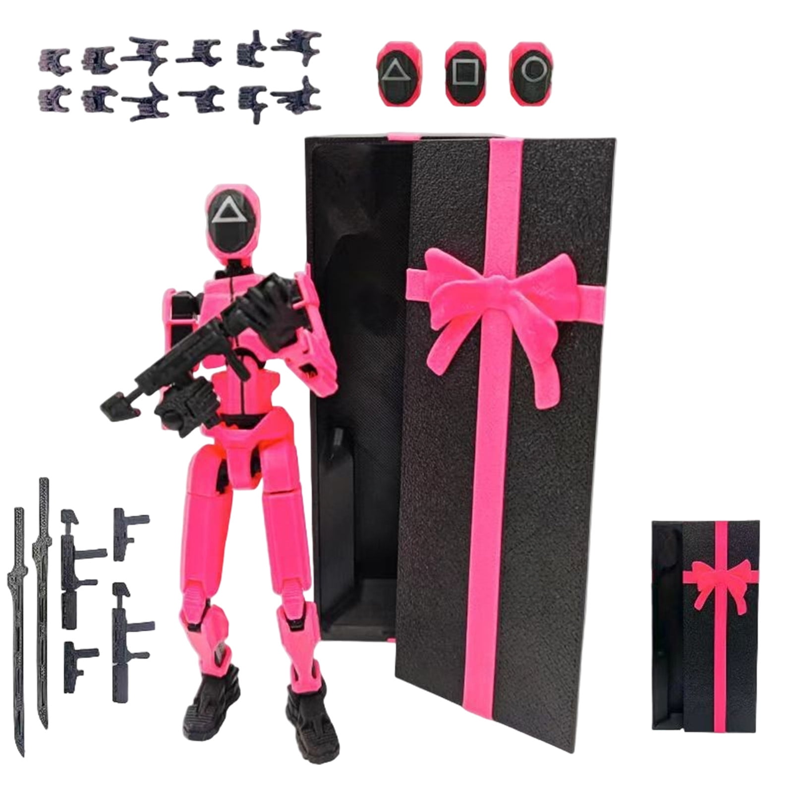 Moke Squid Game 2 Catching Doll Gift Box Doll Gift Box Stress Relief ...