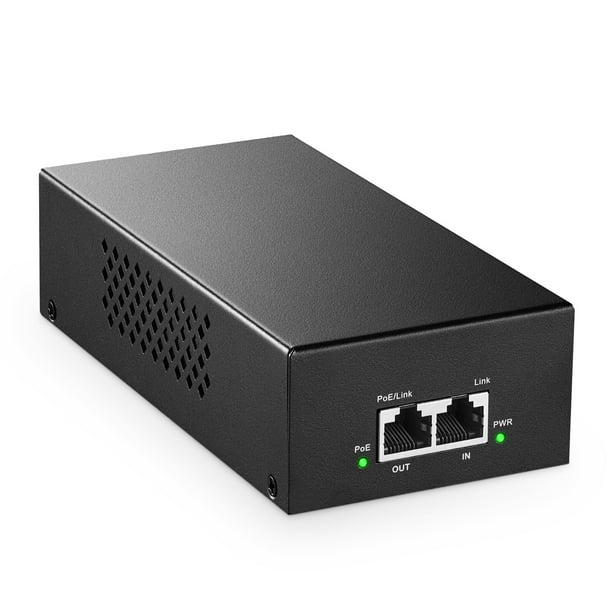 MokerLink Gigabit PoE Injector, 802.3af/at/bt 90W, 10/100/1000Mbps ...