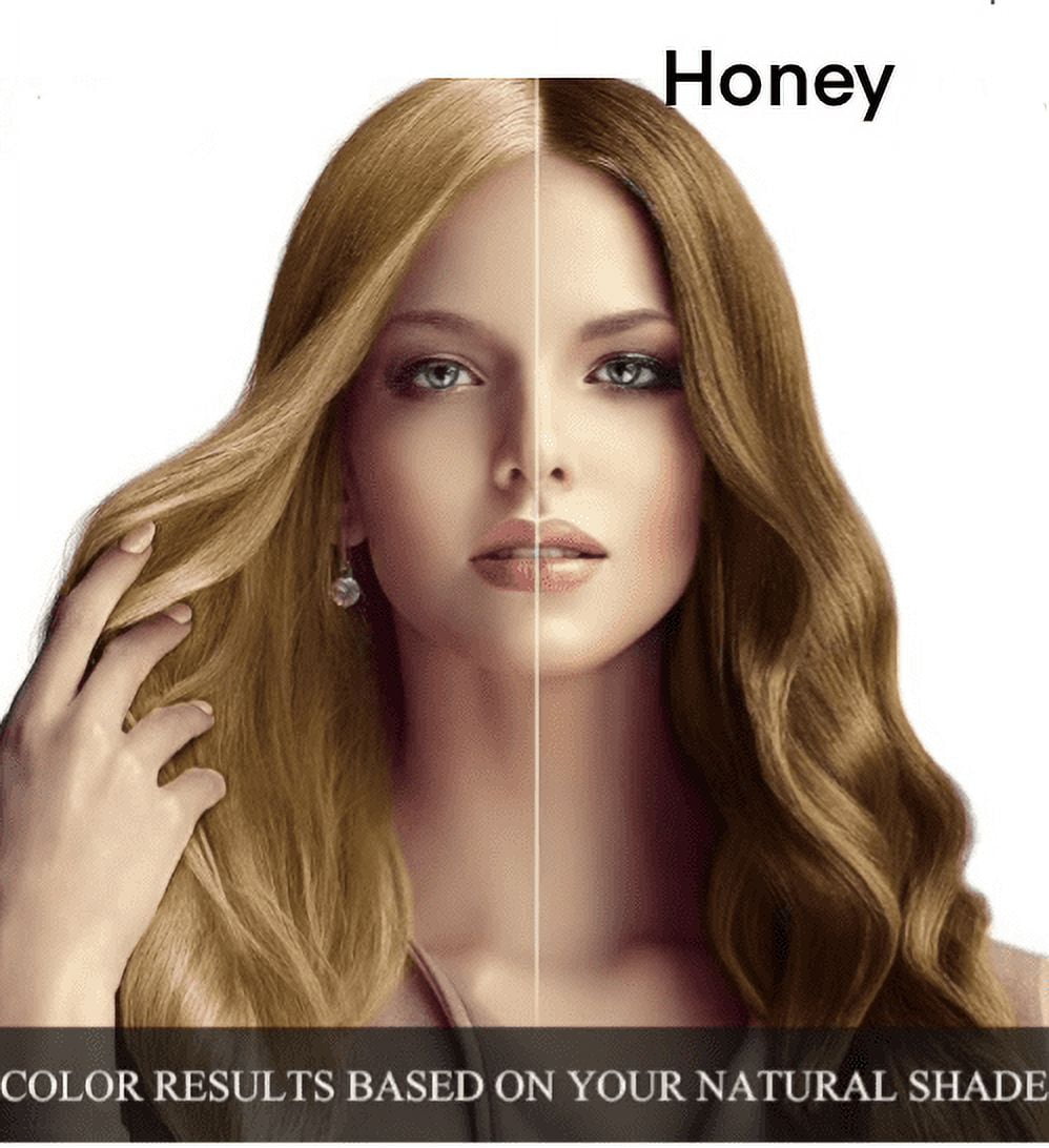 Mokeru Coconut Natural Hair Dye Shampoo, Semi-Permanent Hair Color ...