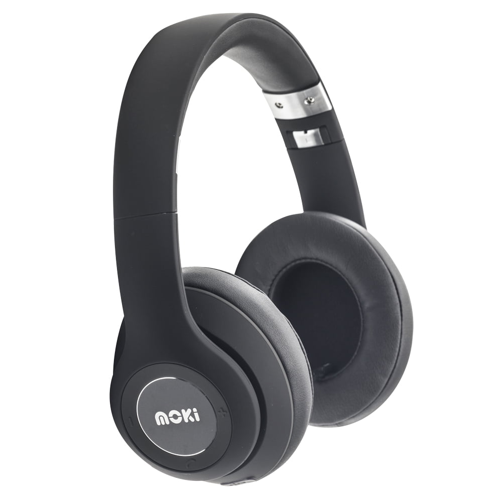 Moki Katana Bluetooth headphones - Black - Walmart.com