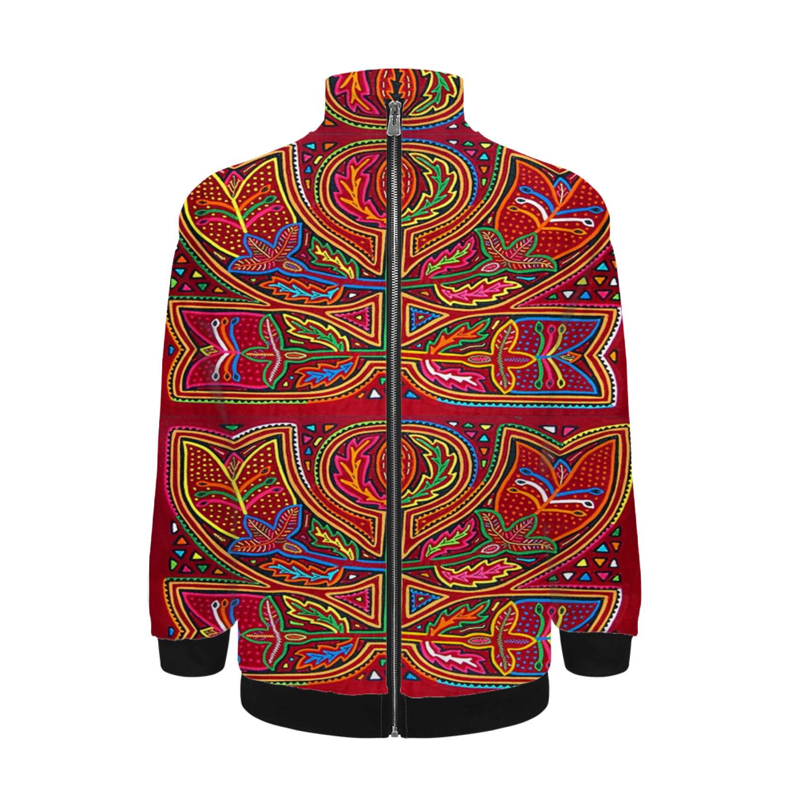 Mola De Panama Flower Jacket Men's Street Cool Long Sleeves Coat ...