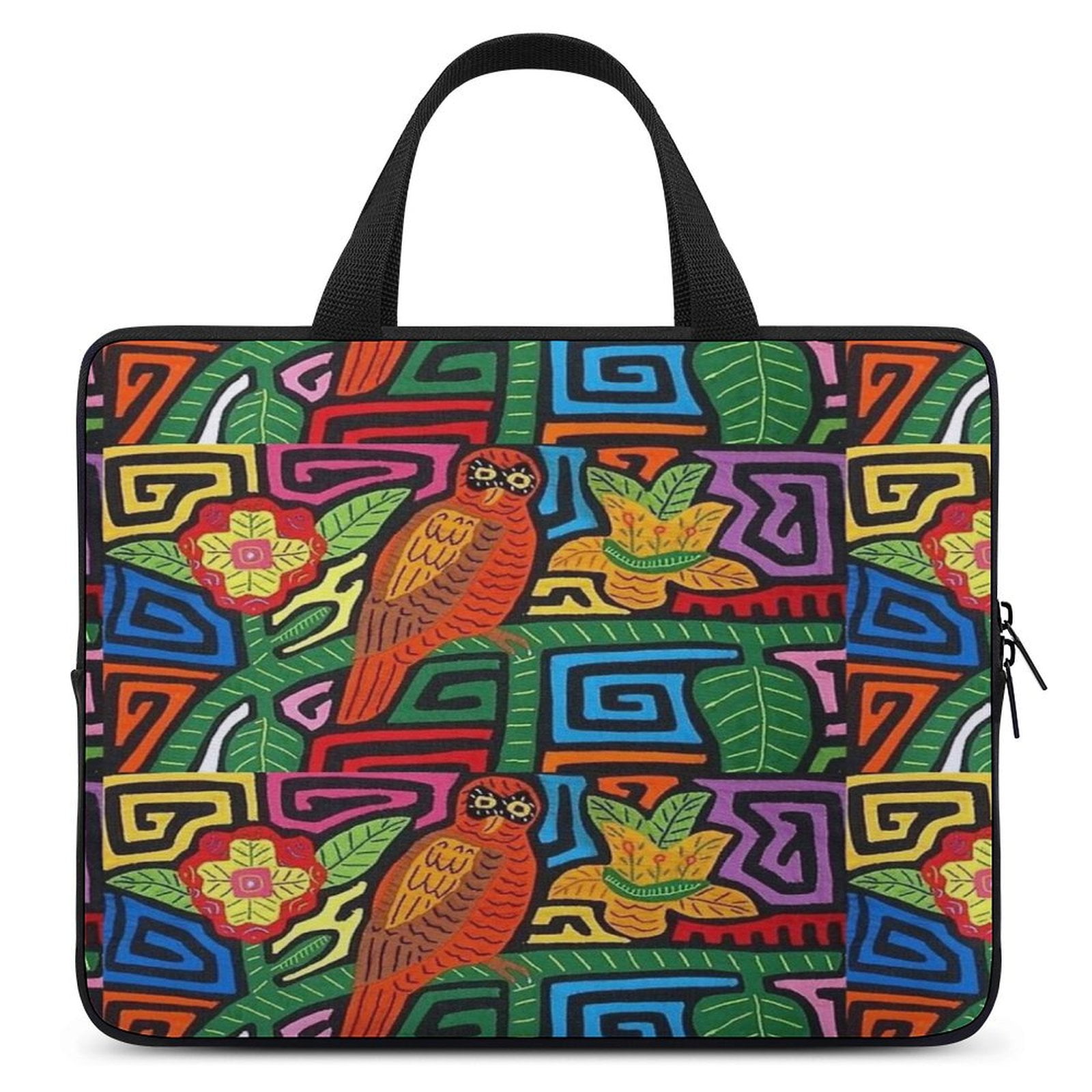 Mola De Panama Mounted Laptop Bag Women Man 10 12 13 15 17 Inch Office ...