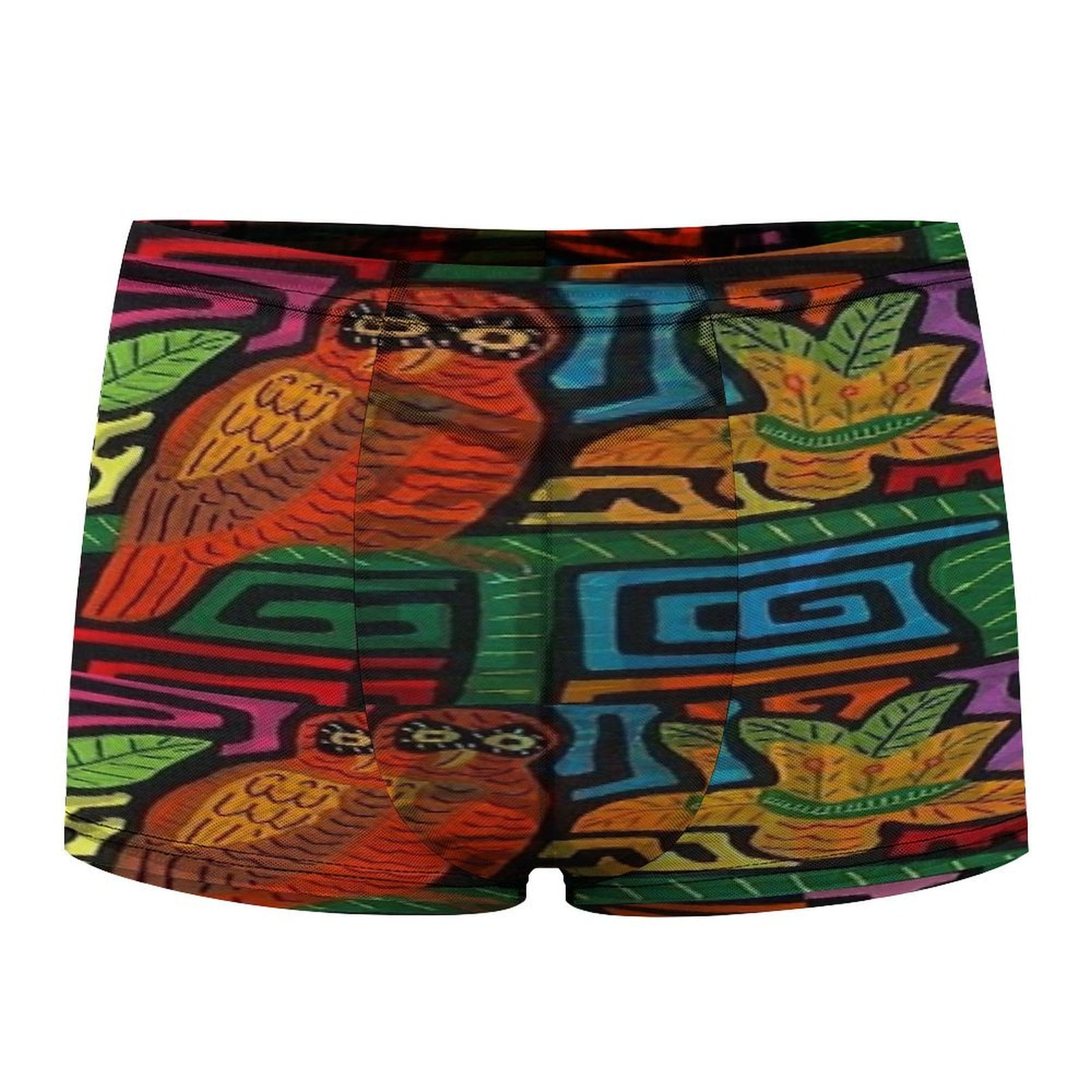 Mola De Panama Mounted Men's Mesh Boxer Briefs Cooling Breathable ...