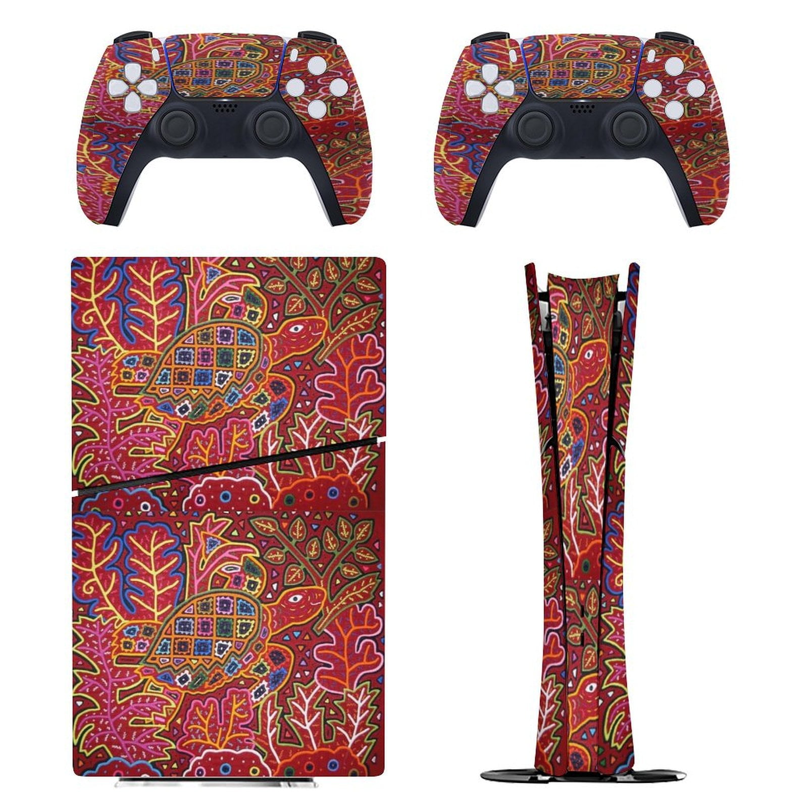 Mola De Panama Turtle PS5/PS5 Slim Digital Disc Skin Sticker For ...