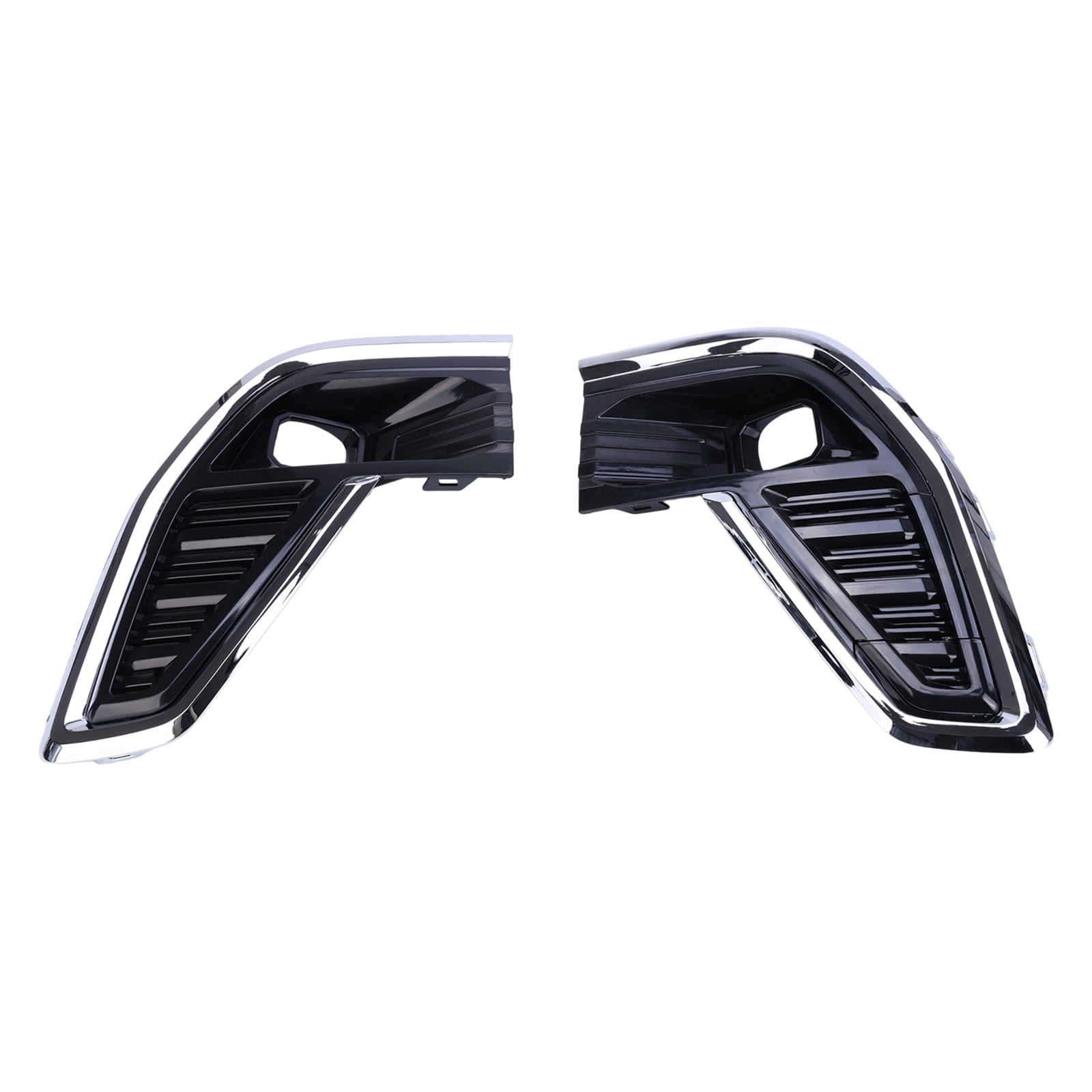 Molaner 1Pair Car Front Bumper Foglight Grille Fog Lamp Cover Vent ...
