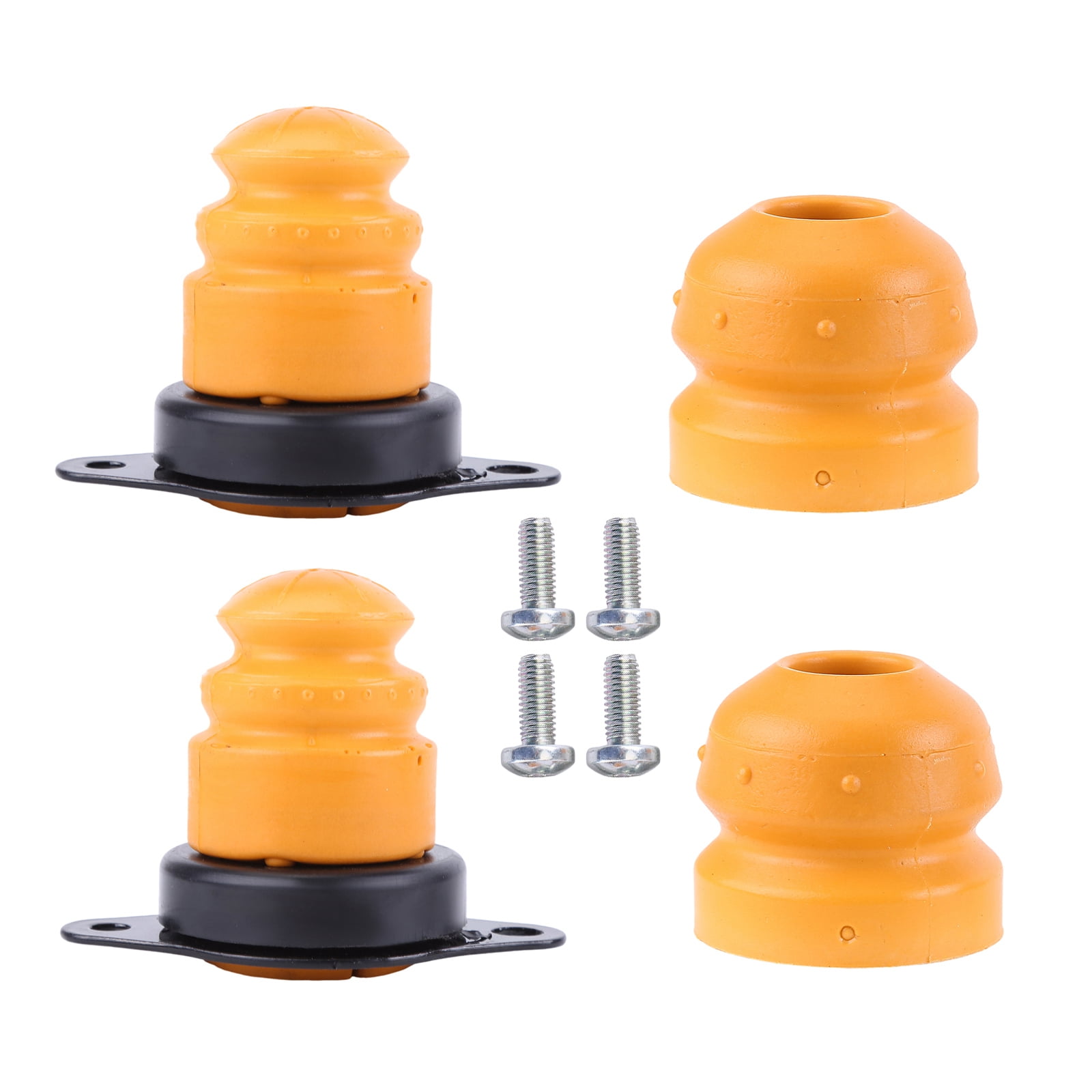 Molaner 4 PCS Bump Stops Jounce Bumper Kit Compatible with Ford Mustang ...