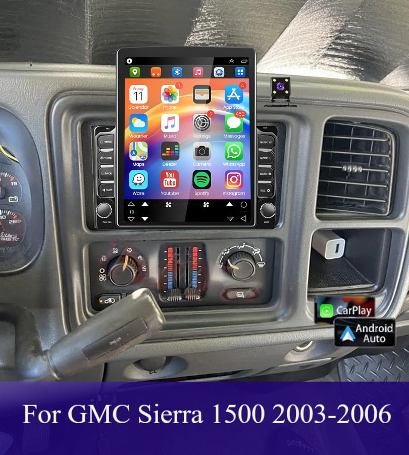 Molaner 9.7 inch Android 15 Radio Stereo Upgrade Compatible for GMC ...