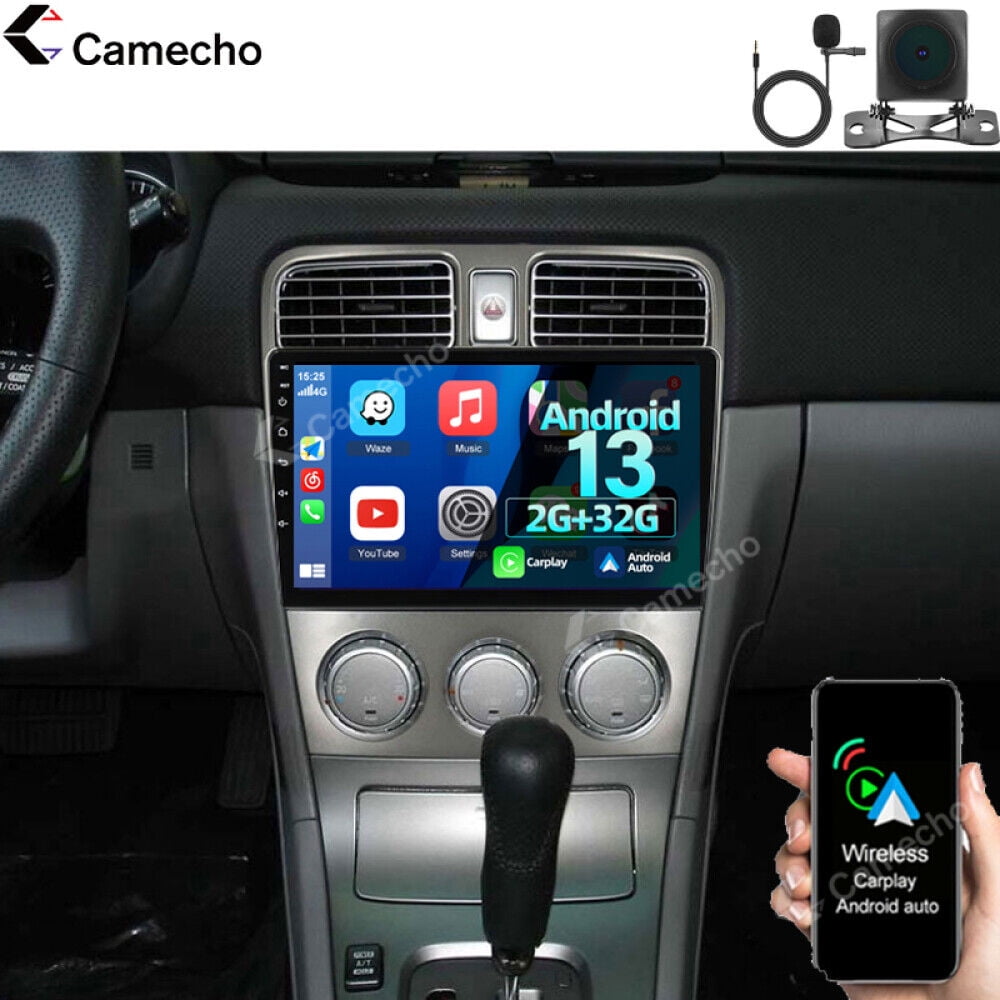 Molaner Andorid 13 Android Car Stereo for Subaru Forester 2002-2008 ...