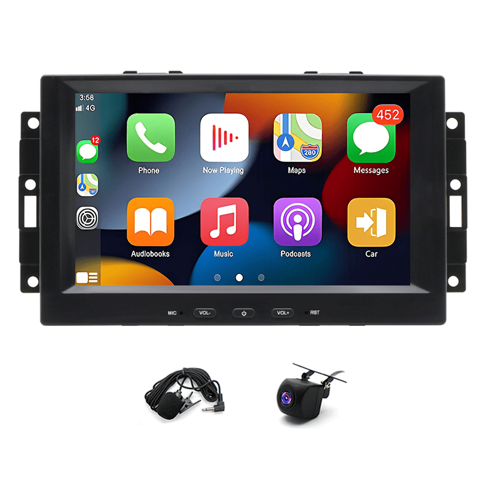 Molaner Android 13 Car Stereo Compatible with Chrysler 300 Dodge ...