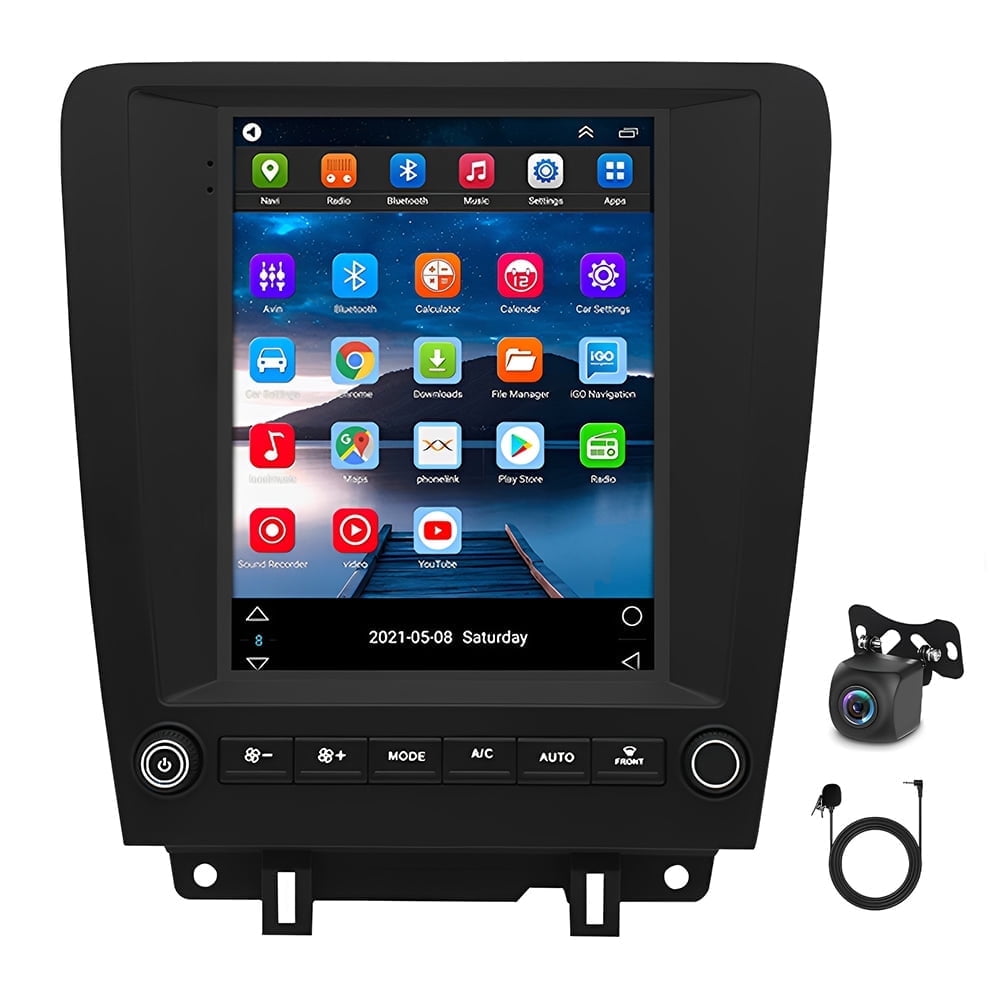 Molaner Android 13 Car Stereo for Ford Mustang 2010-2014, 9"IPS ...