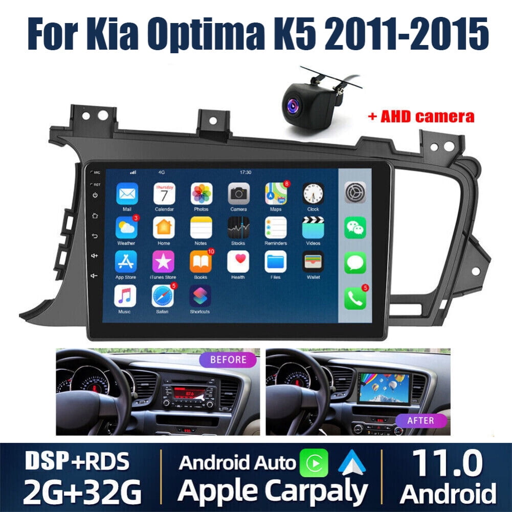 Molaner Android 13 Car Stereo for Kia Optima K5 2011-2015 with Apple Carplay&Android Auto,9 inch ...