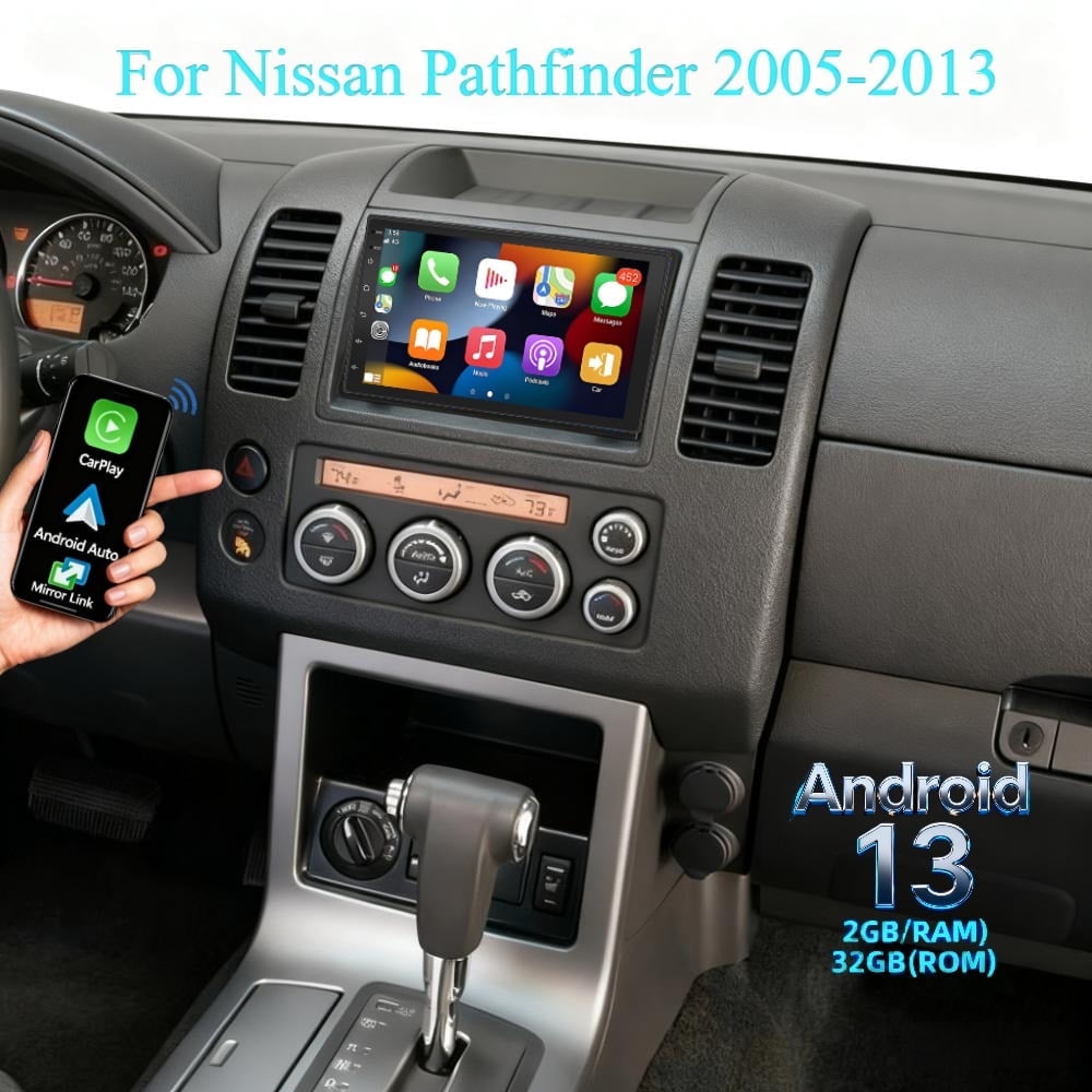 Molaner Android 13 for Nissan Pathfinder 2005-2013 Car Stereo with ...