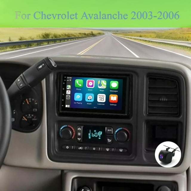 Molaner Android 15 Car Radio for Chevrolet Avalanche 2003-2006 Fit for ...