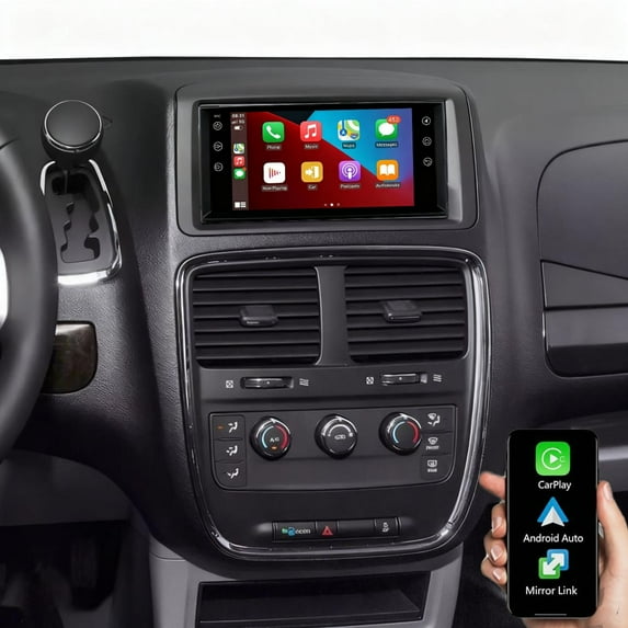 Molaner Car Radio Stereo for RAM C/V Cargo Van 2012-2015 Fit for ...