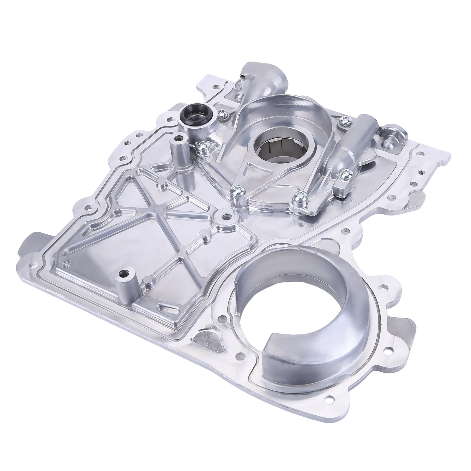 Molaner Engine Timing Chain Cover with Oil Pump Replacement for Buick ...