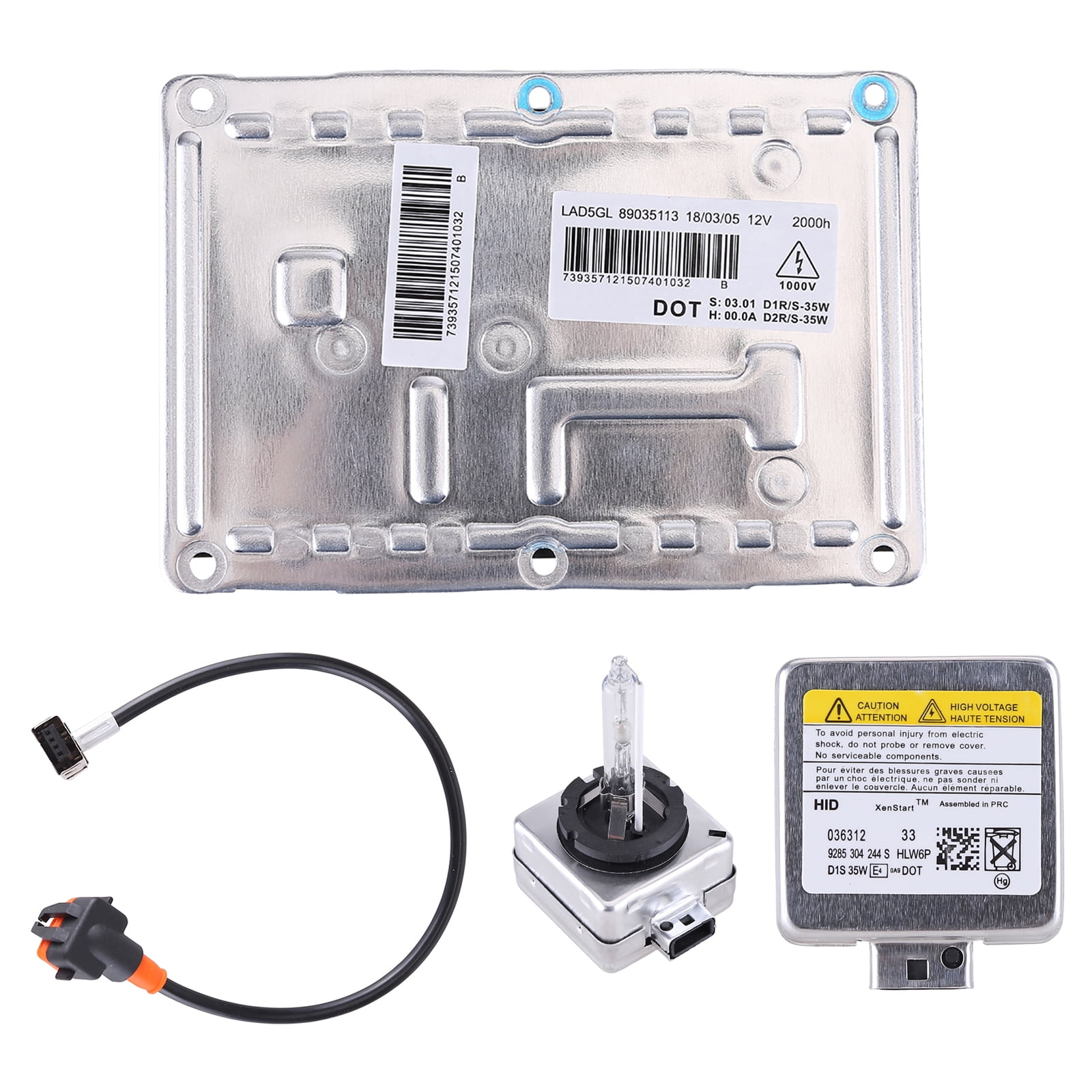 Molaner HID Headlight Ballast w/ D1S Bulb for Volvo S60 S80 V70 XC70 ...
