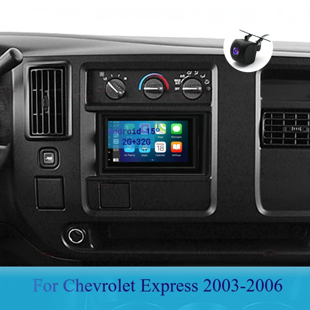 Molaner Radio Upgrade for Chevrolet Express 2003-2006 7 inch Android 15 ...