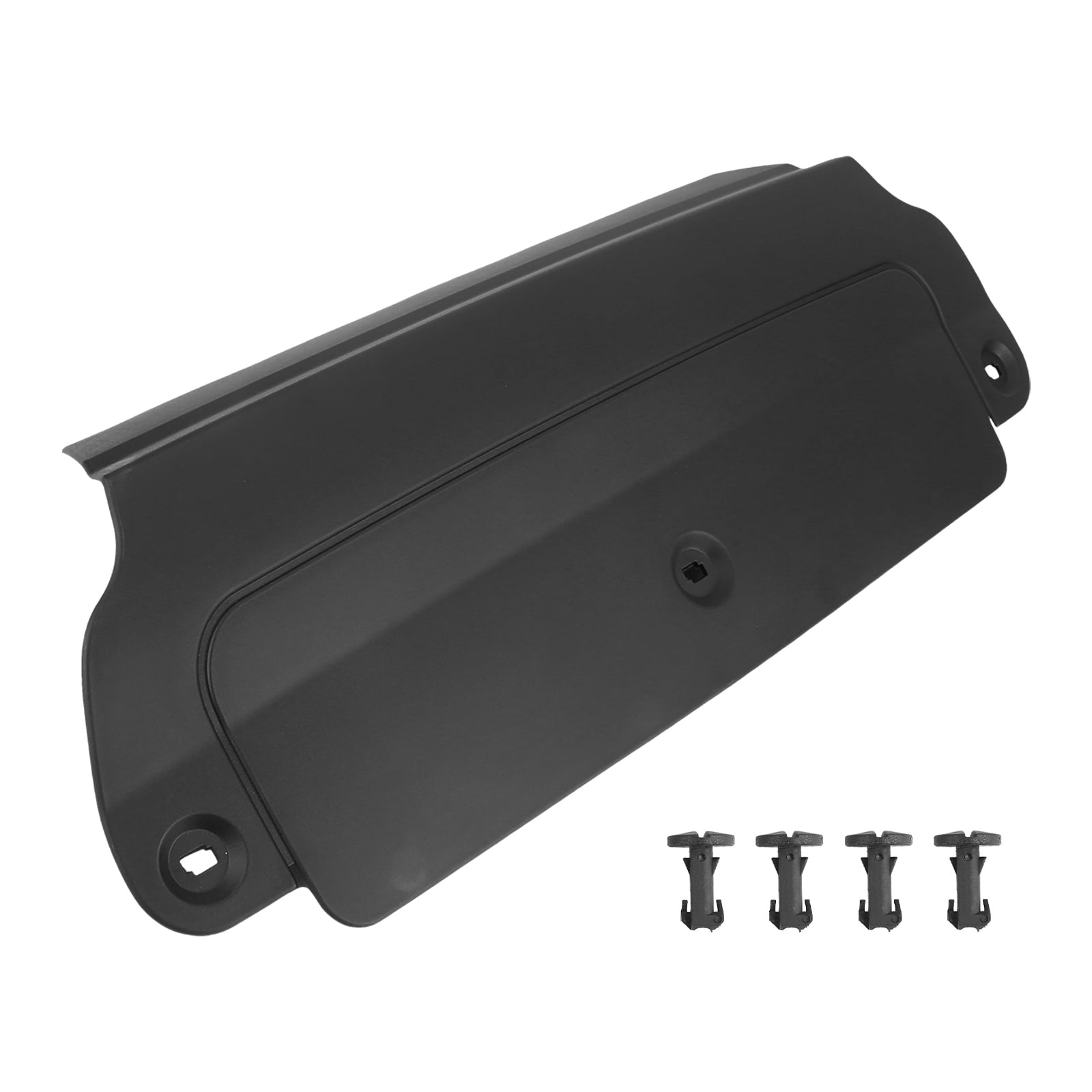 Molaner Rear Bumper Spoiler Skid Plate Protector Tow Hook Trailer Cover ...