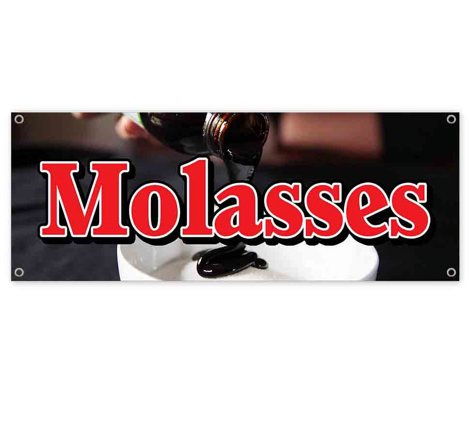 Molasses 13 oz Vinyl Banner With Metal Grommets - Walmart.com