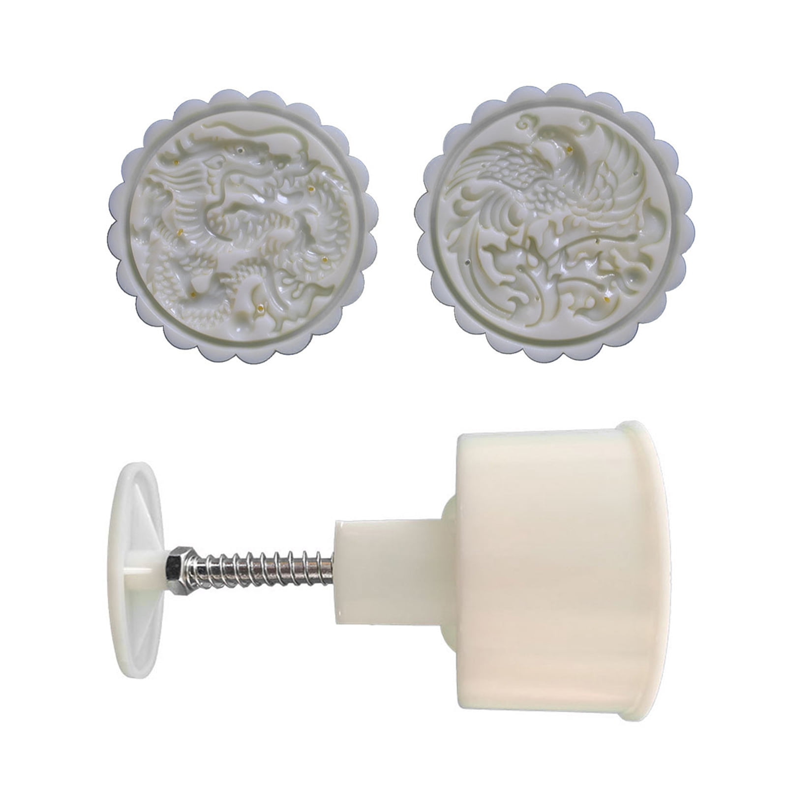 Mold Chinese Pastries Moulds ABS Plastics Cookie Stamp for Baking Lover ...